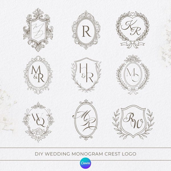 Custom Wedding Crest - Etsy