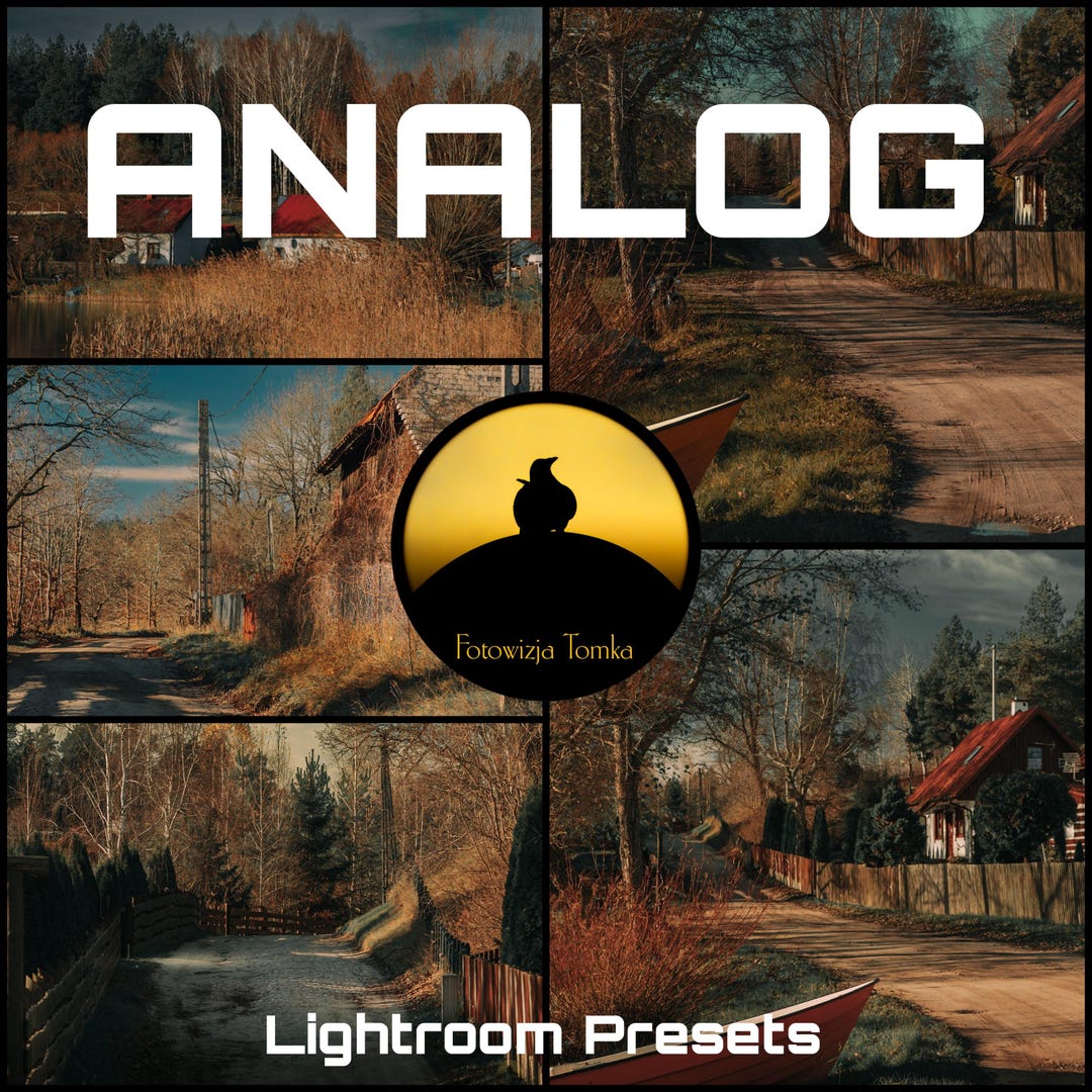 Analog Film Lightroom Presets | 10 Vintage Photo Filters | Mobile ...