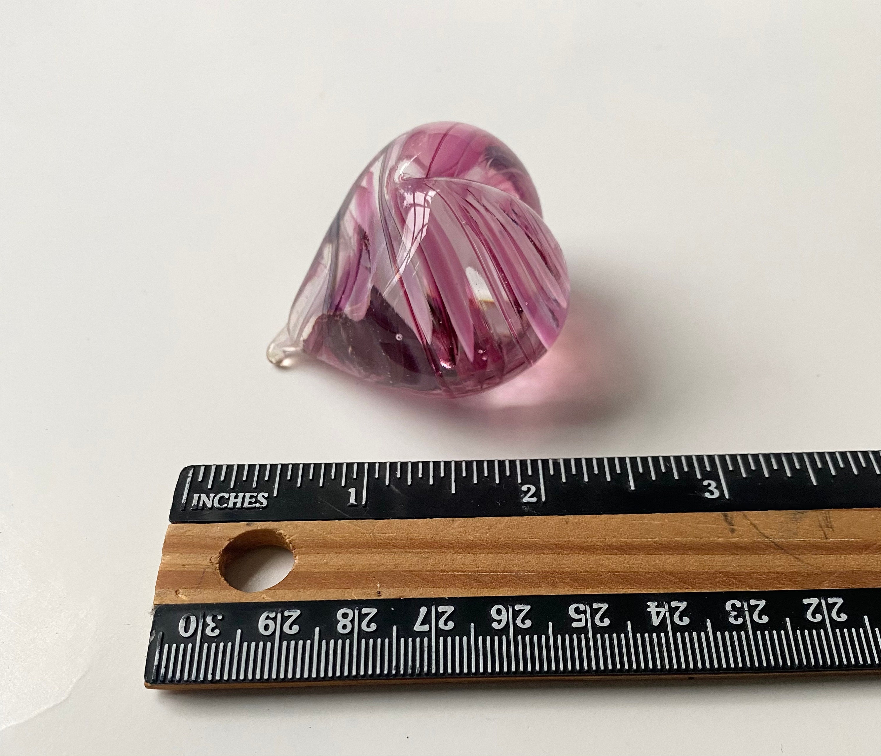 Mini Heart Paperweight Pink & White : DISASTER RELIEF - Etsy