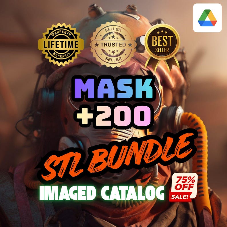 200+ Mask STL Collection – 3D Printable Cosplay & Decorative Masks Mega ...