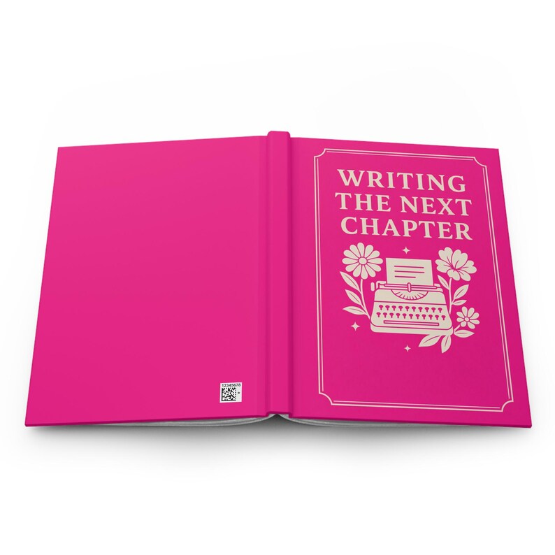 Writing the Next Chapter Journal – Hardcover Lined Notebook for Writers ...