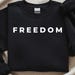 Freedom SVG | Freedom PNG | Minimalist Typography T-shirt Design ...