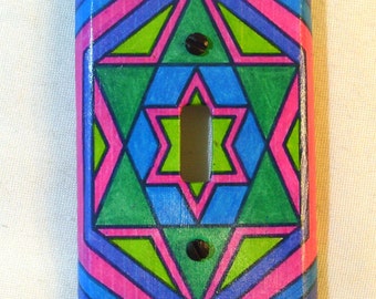 Star of David Light Switch Plate - Etsy