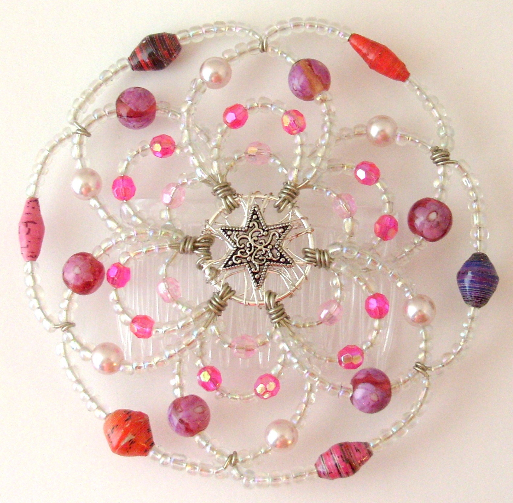 A Desert Kippot design African Sunset | Etsy