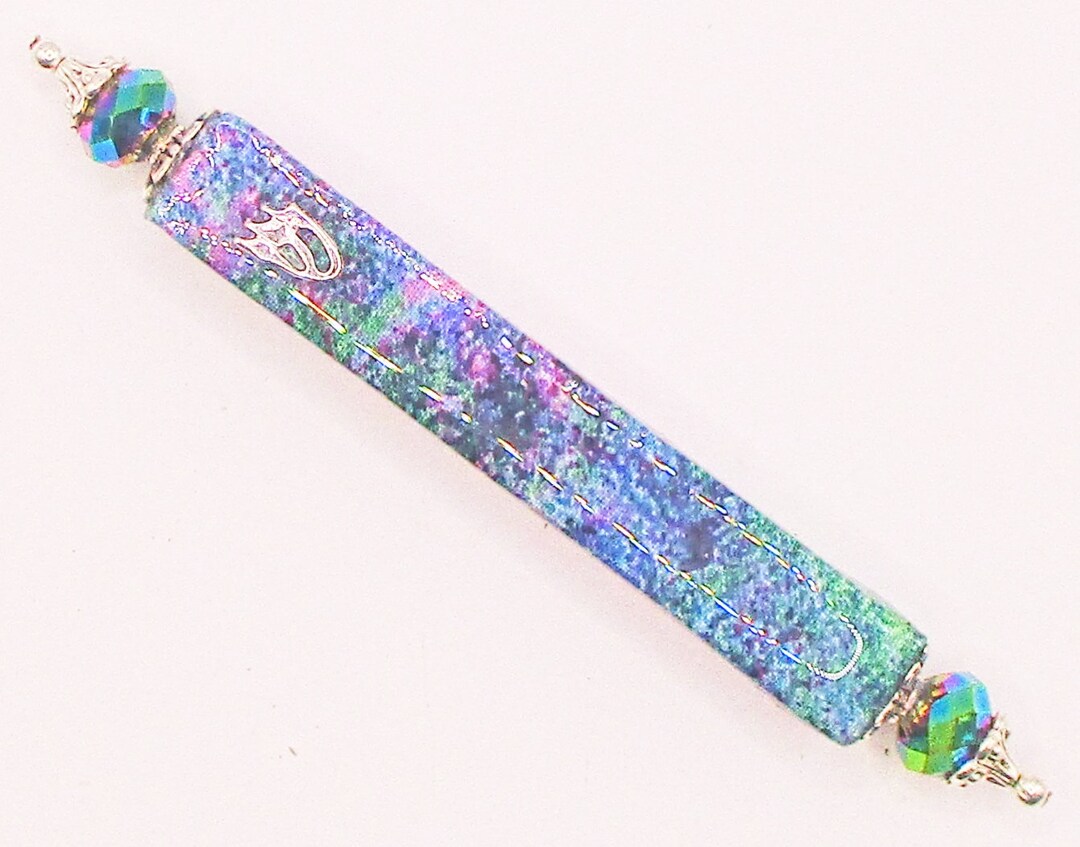 Elegant Mezuzah Cool Pallette, Jewish Home Blessing, Bat Mitzvah ...