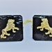 Tallit Clips Lion of Judah on Copper Enamel - Etsy