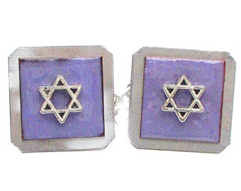 Tallit Clips Silver Tree of Life on Brushed Aluminum - Etsy