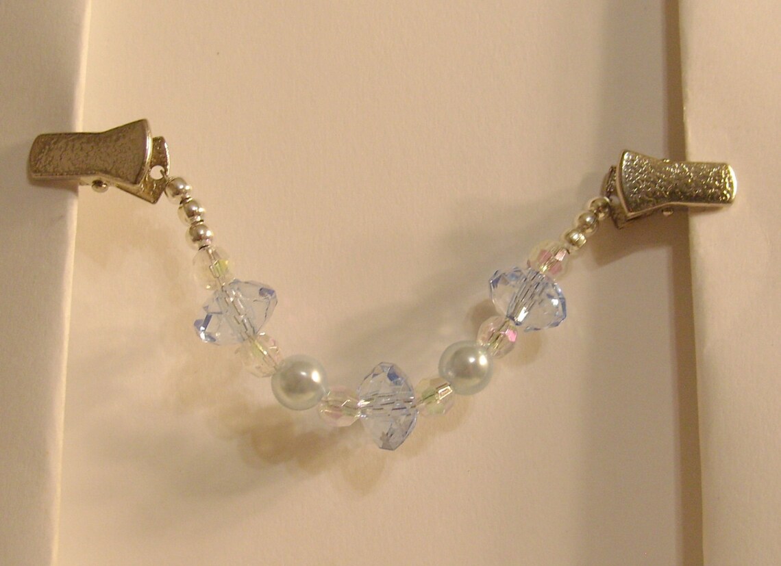 Tallit Clips Light Sapphire - Etsy