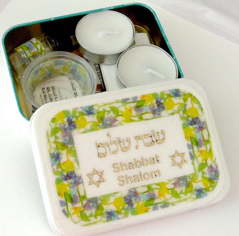 Shabbat Travel Kit Lilies of the Field - Etsy