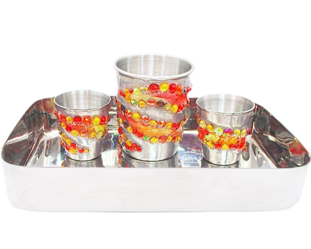 Shabbat Set Fire Colors - Etsy