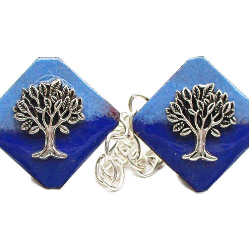 Tallit Clips Torch Enamel on Steel Tallit Clips SETC-003 - Etsy