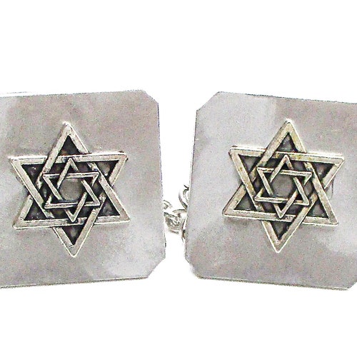 Tallit Clips Silver Tree of Life on Brushed Aluminum - Etsy