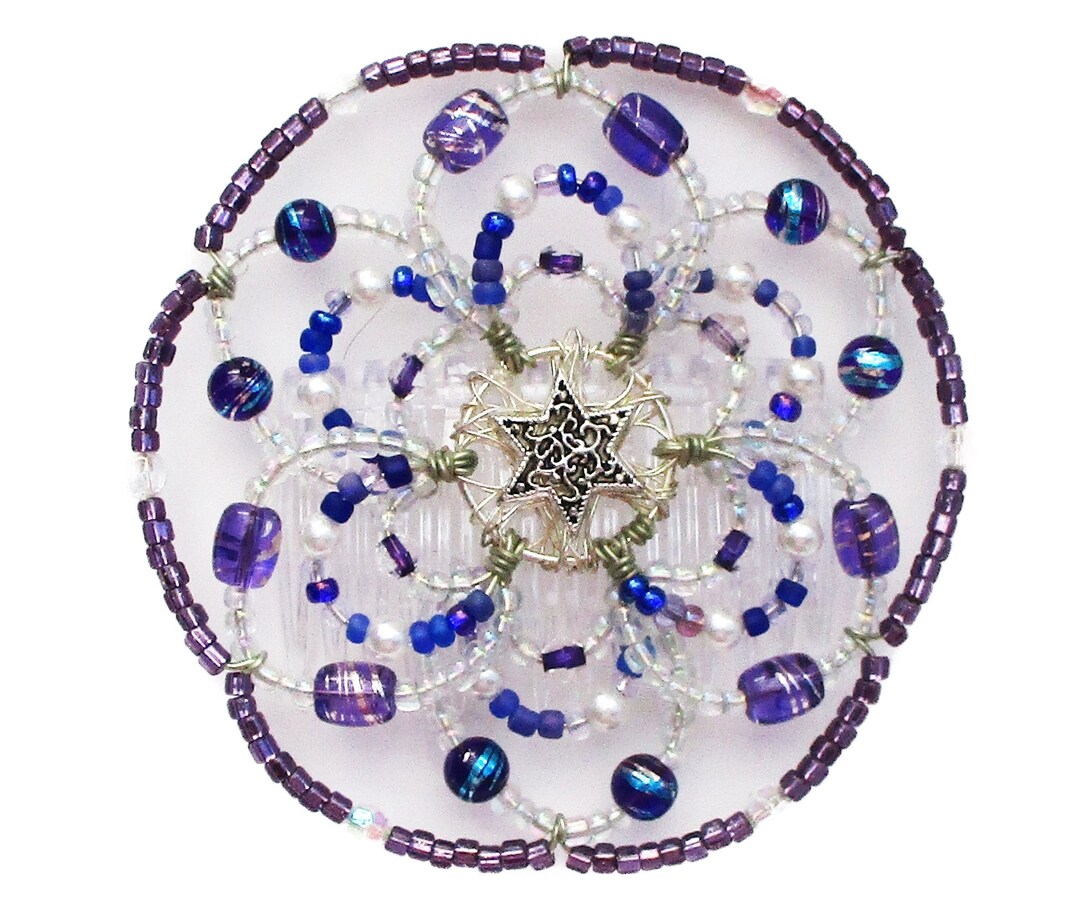 A Desert Kippot Design purple Pleasure - Etsy