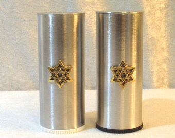 Star of David Salt and Pepper Shakers - Etsy