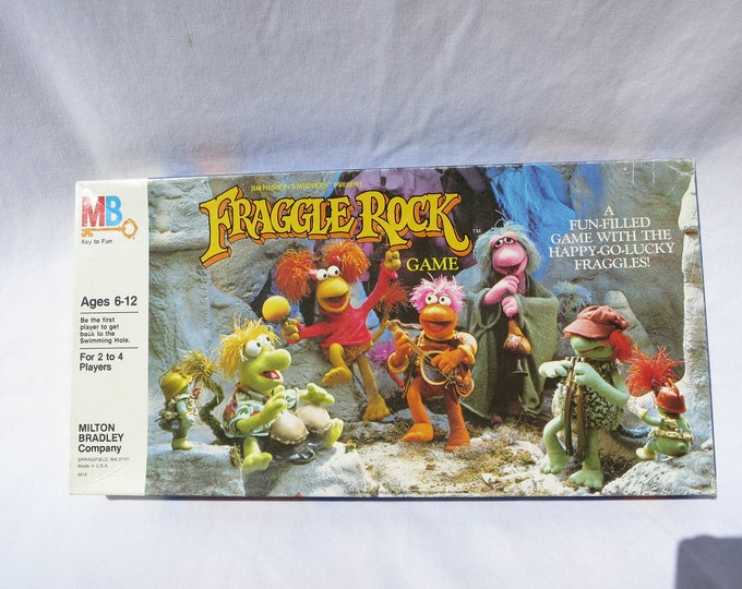 1984 Fraggle Rock Board Game Jim Henson's Muppets 1980s 80s Milton ...