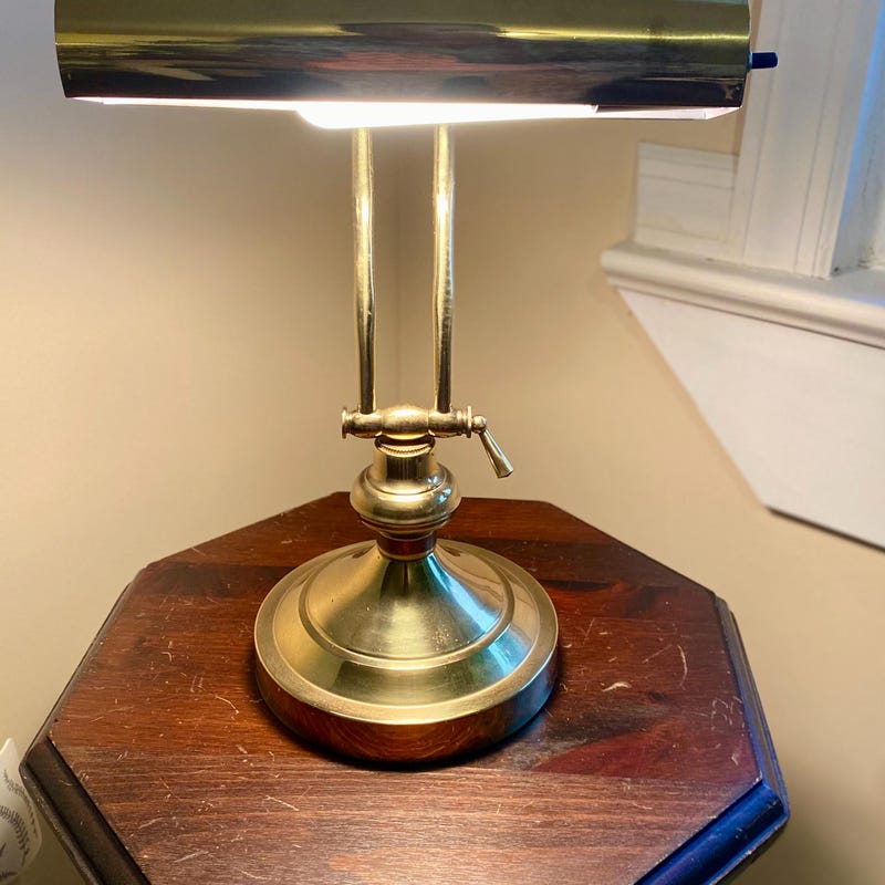 Brass Reading Lamp - Etsy