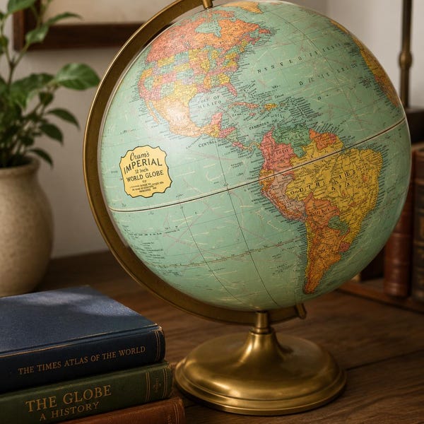 Crams 12 World Globe - Etsy