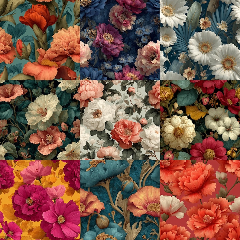1000+ FLOREAL PATTERN - Etsy