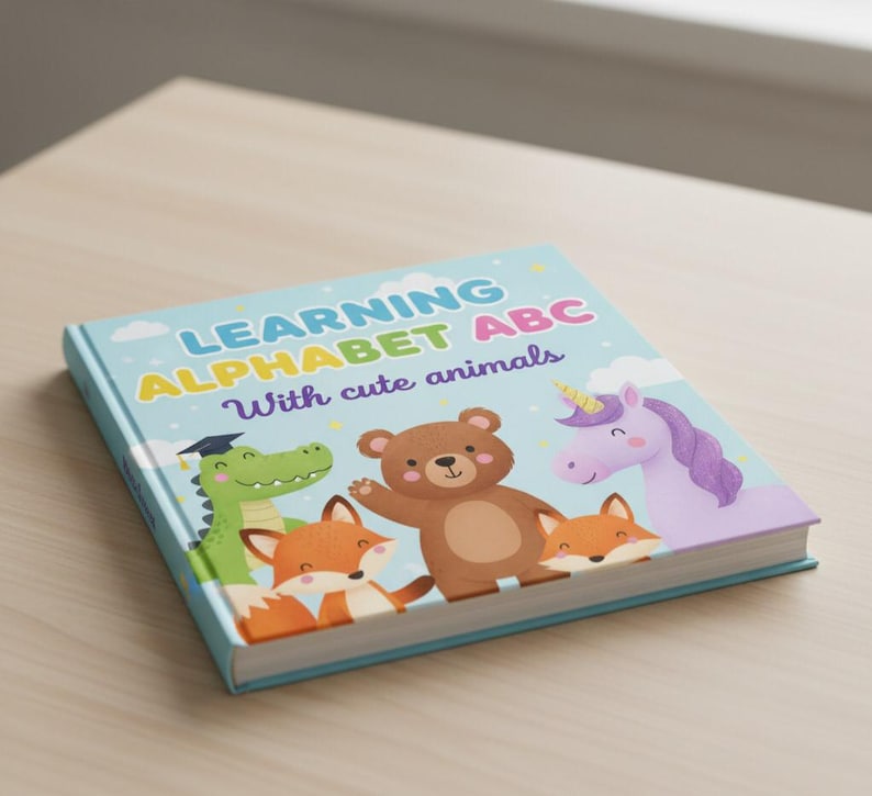 ABC Animals Alphabet Printable, Preschool Learning Activities, Toddler ...