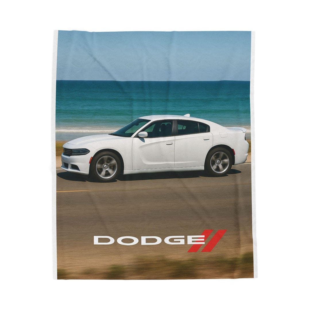 Dodge Charger Plush Blanket, Cozy Car Lover Throw - Etsy