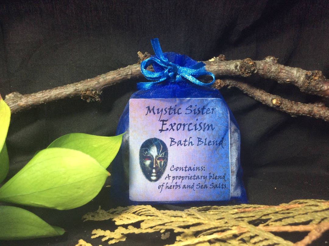 Exorcism Spiritual Bath Sea Salt and Herbal Free Shipping Shaman Wicca ...