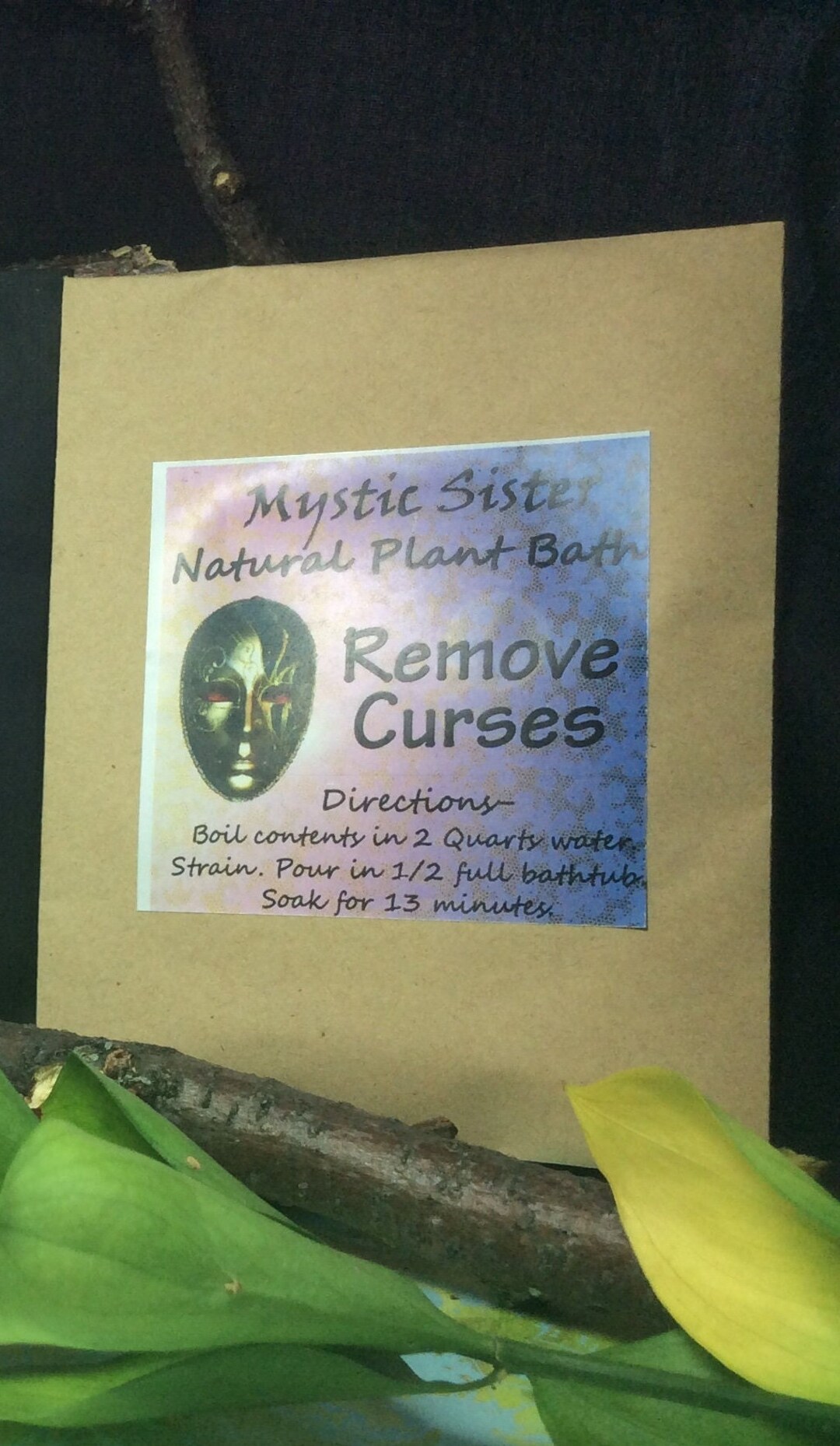 Remove Curses Spiritual Bath Plant Bath Free Shipping Shaman Wicca ...