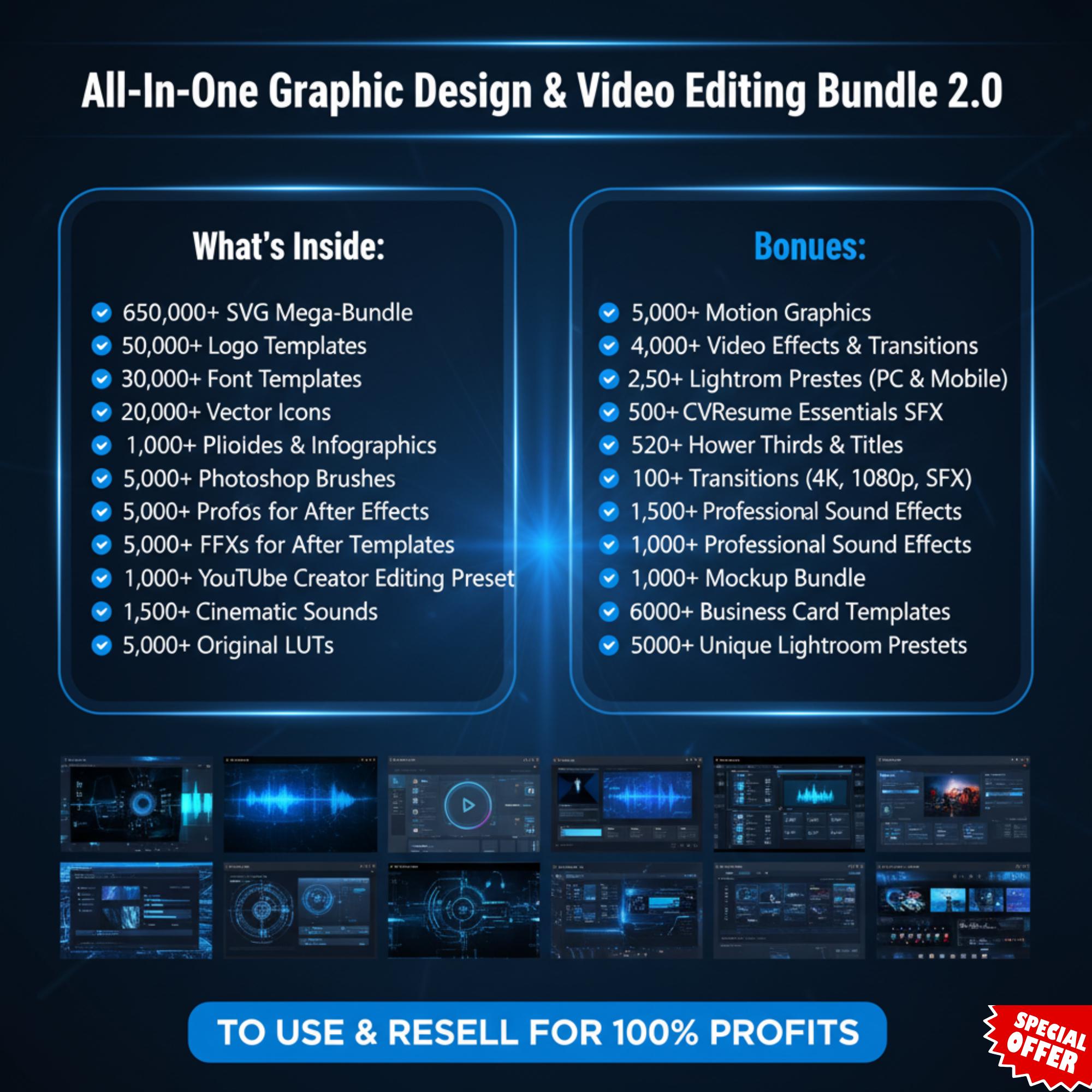 100M+ Digital Products Bundle | PLR MRR Resell Rights - Etsy