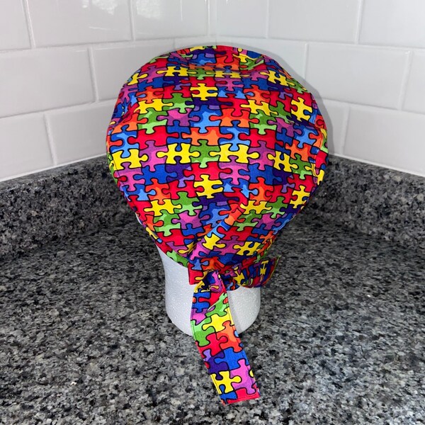 Scrub Cap Pattern With Elastic - Etsy