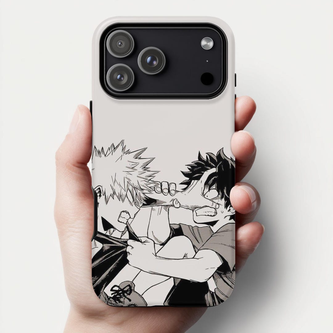 My Hero Academia Deku X Bakugo Phone Case | iPhone & Samsung Anime ...