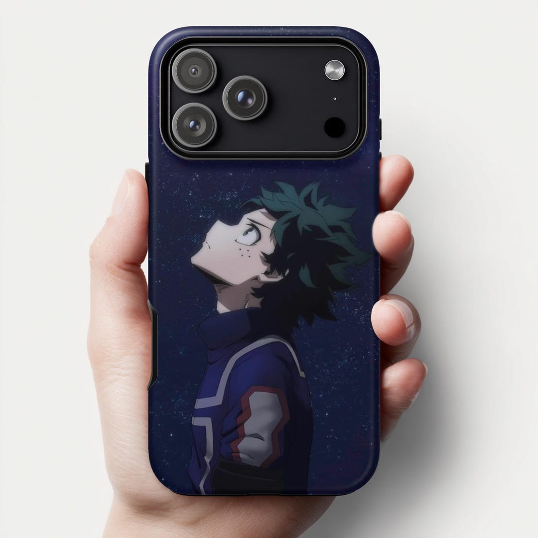 My Hero Academia Deku Anime Phone Case | iPhone & Samsung Manga ...