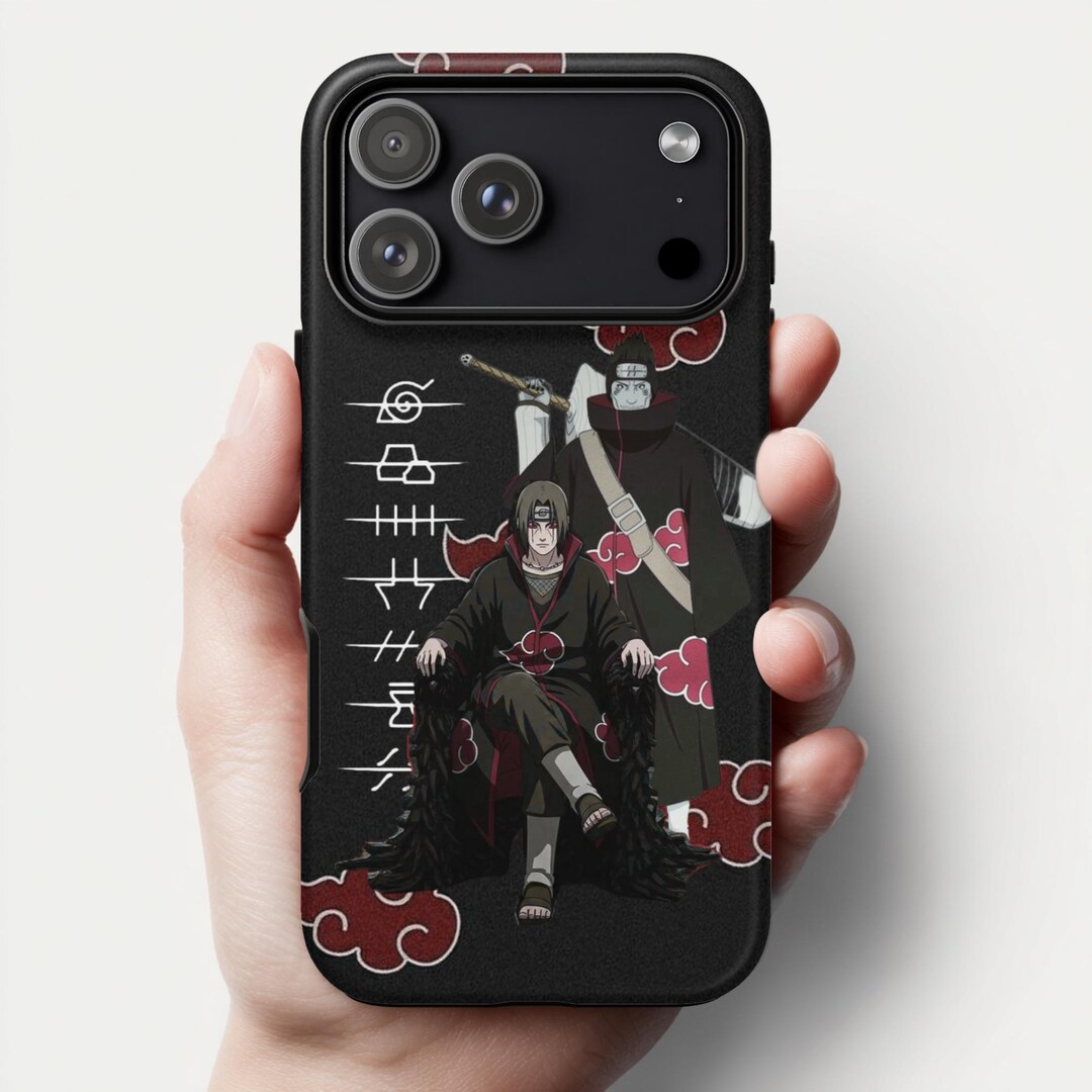 Akatsuki Itachi X Kisame Phone Case | iPhone & Samsung Anime Accessory ...