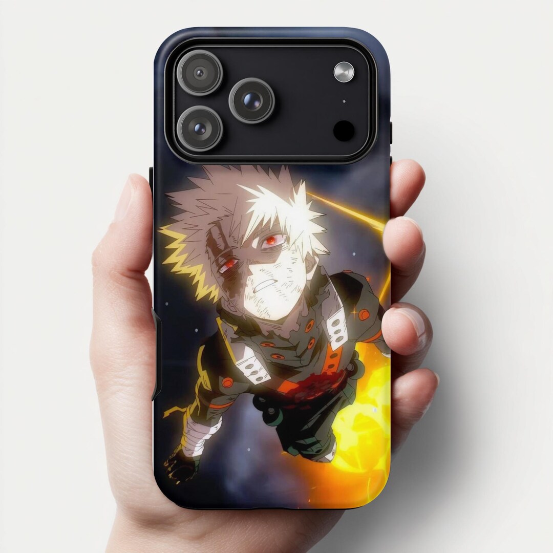 My Hero Academia Bakugo Anime Phone Case | iPhone & Samsung Manga ...