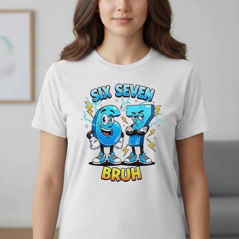 Brainrot 67 PNG, Six Seven Meme, Kids Gaming Design (digital Download ...