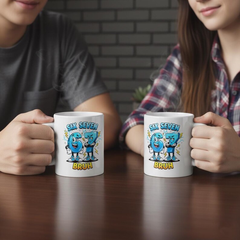 Brainrot 67 PNG, Six Seven Meme, Kids Gaming Design (digital Download ...