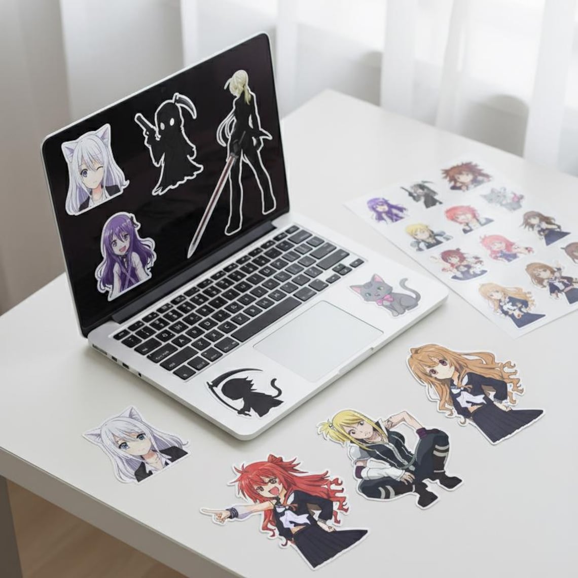 400+ Anime PNG Bundle, Anime Stickers Pack, Kawaii and Chibi Anime PNG ...