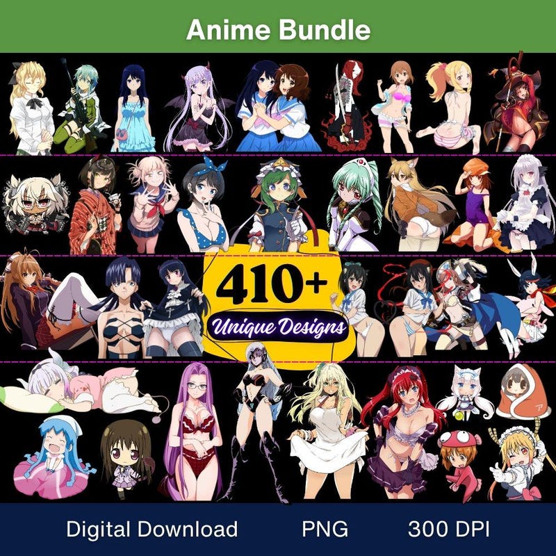Anime Waifu Material - Etsy