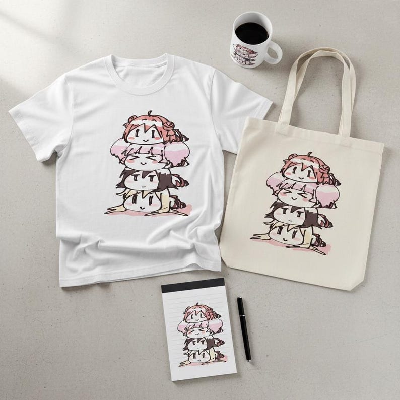 Anime PNG Bundle, Manga Clipart, Anime T-shirt Design, Otaku Art, Waifu ...