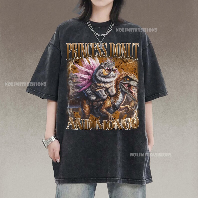 Princess Donut and Mongo Shirt, Dungeon Crawler Carl Tee - Etsy