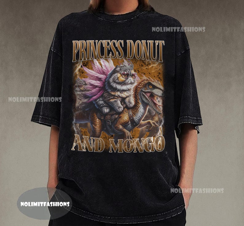 Princess Donut and Mongo Shirt, Dungeon Crawler Carl Tee - Etsy