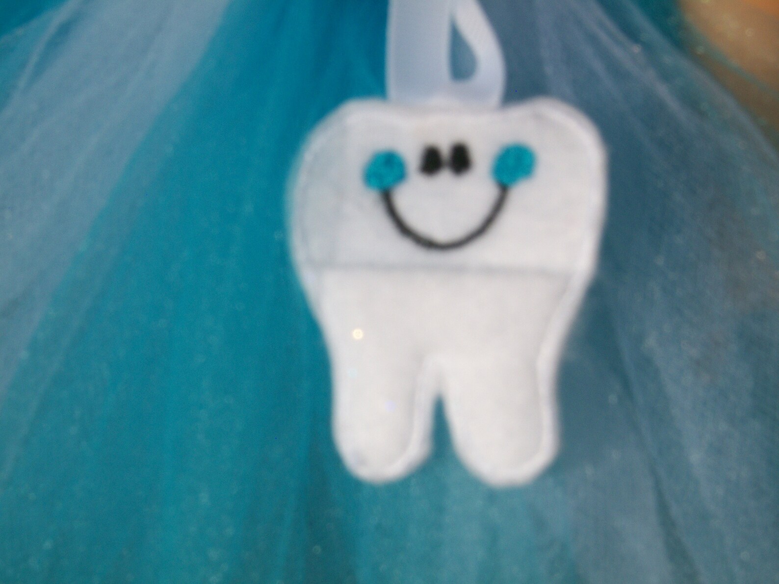 The Hair Bow Factory Tooth Fairy Inspired Turquoise and White Tutu ...