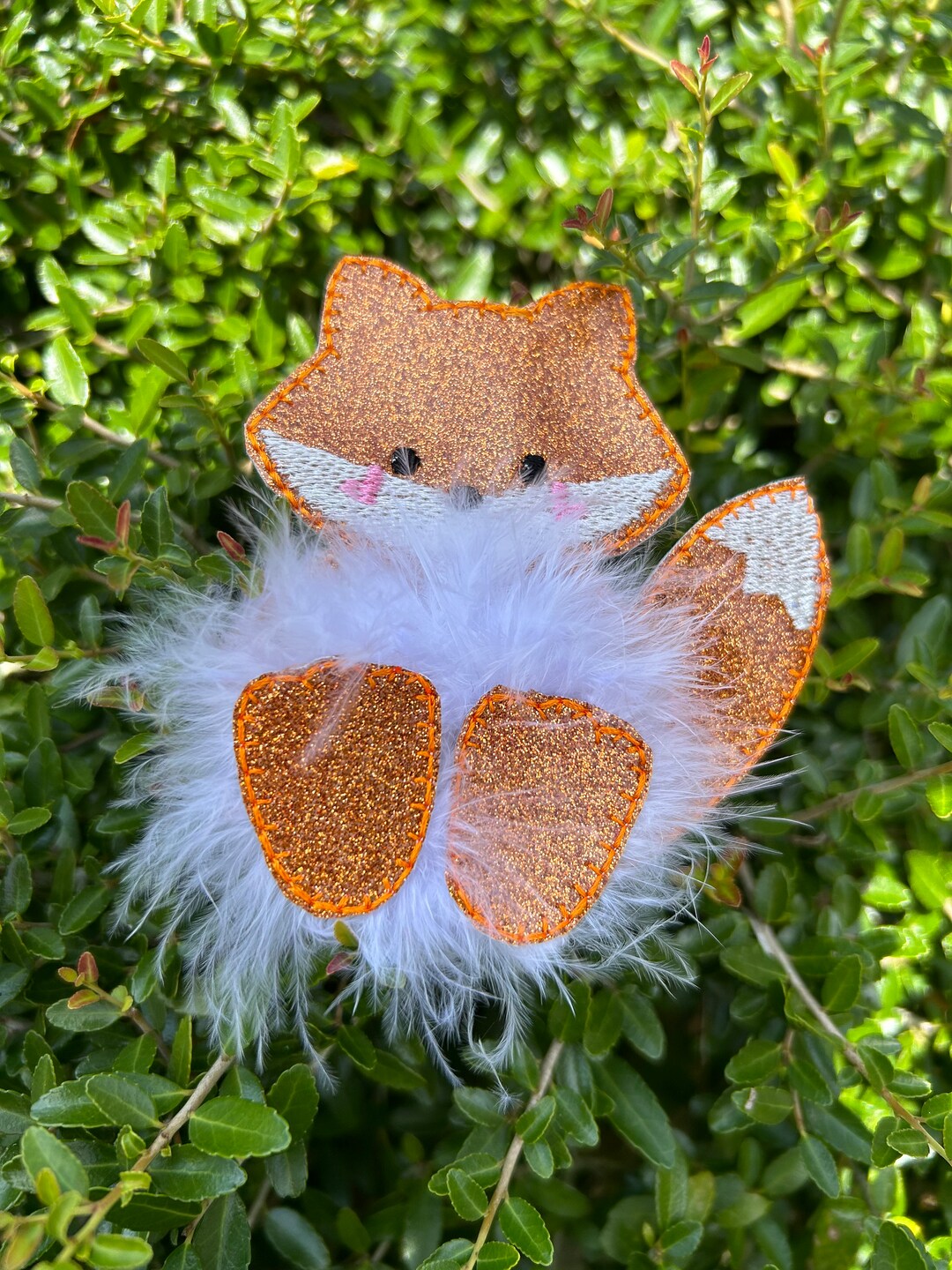 The Hair Bow Factory Fox Woodland Animal Boutique Hair Bow FOX - Etsy