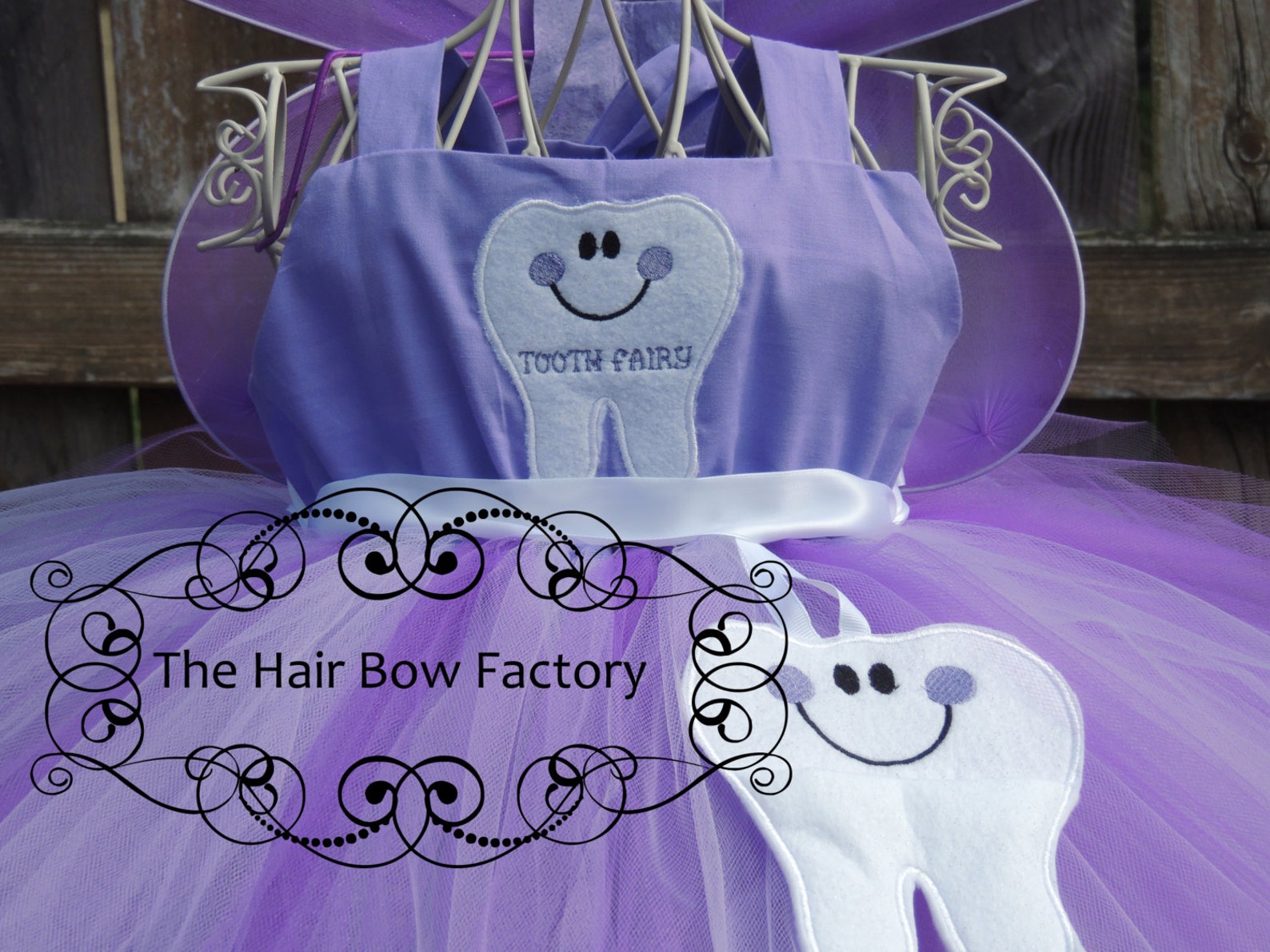 The Hair Bow Factory Tooth Fairy Inspired Light Purple and Purple Tutu ...
