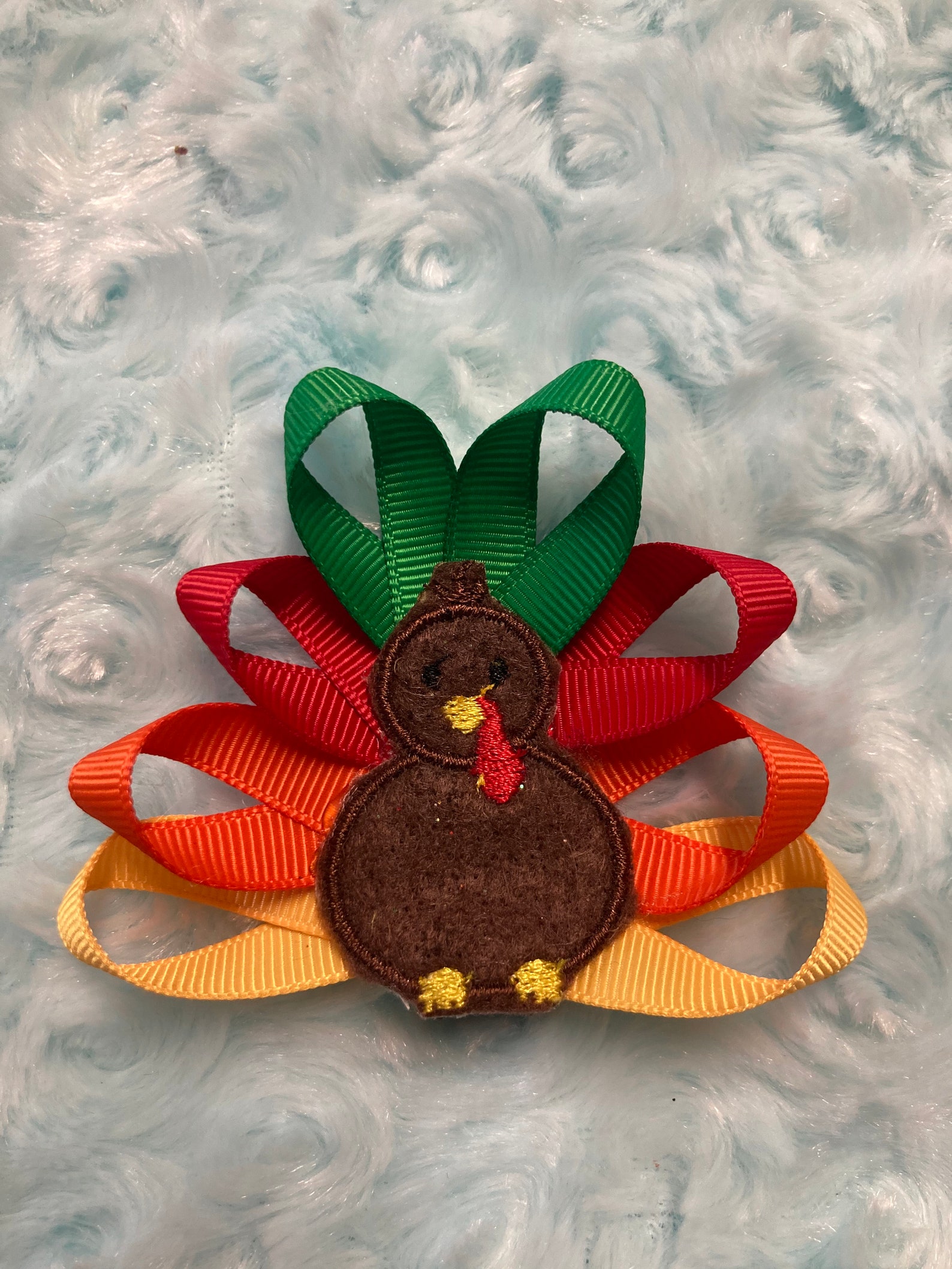 The Hair Bow Factory TURKEY Hair Bow Ribbon Sculpture - Etsy