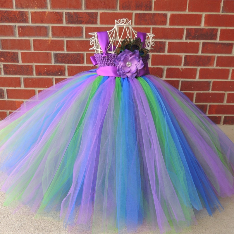 Peacock Tutu - Etsy