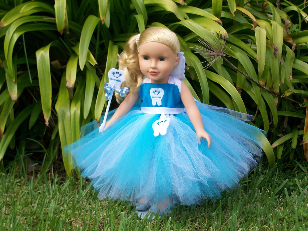The Hair Bow Factory Tooth Fairy Inspired Turquoise and White Tutu ...