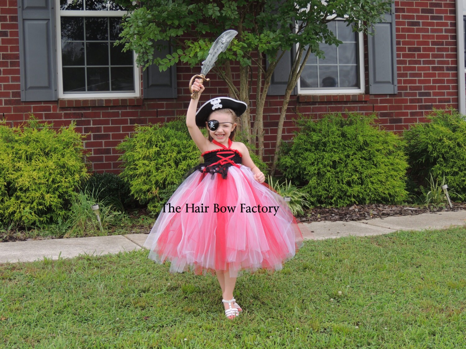 The Hair Bow Factory Pirate Princess Inspired Tutu Dress Size 12-24 ...