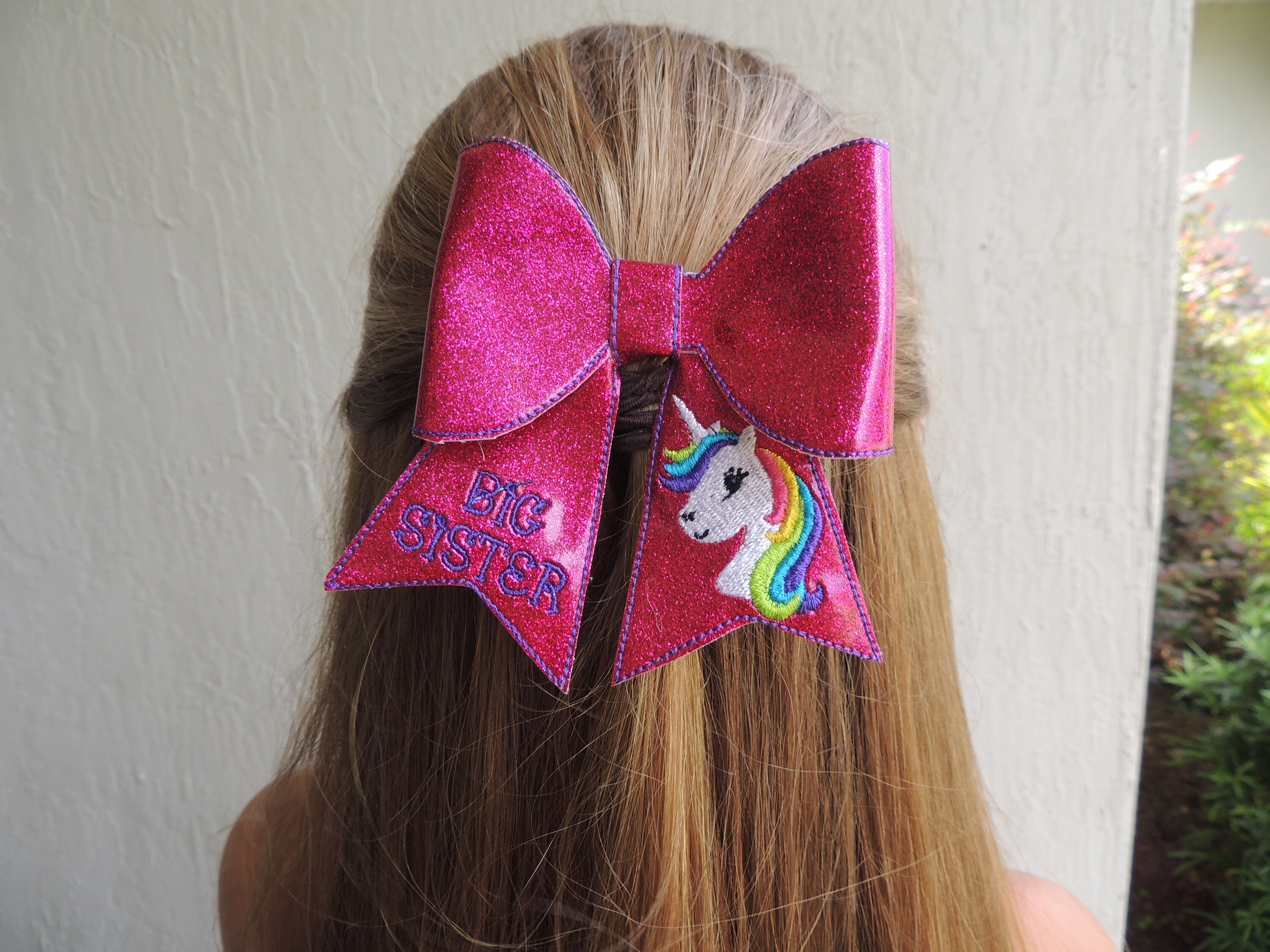 The Hair Bow Factory Hot Pink Big Sister Little Sister Big Sis | Etsy