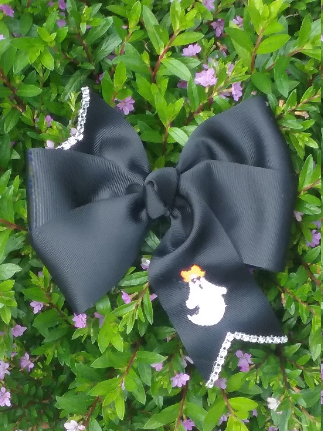 The Hair Bow Factory Over the Top Ghost Halloween Hair Bow - Etsy