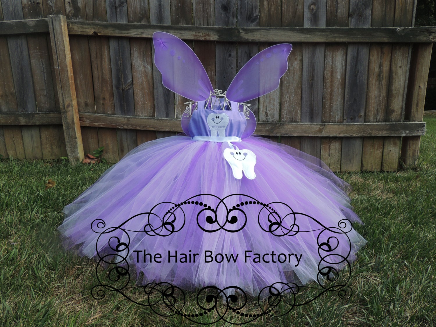 The Hair Bow Factory Tooth Fairy Inspired Light Purple and Purple Tutu ...
