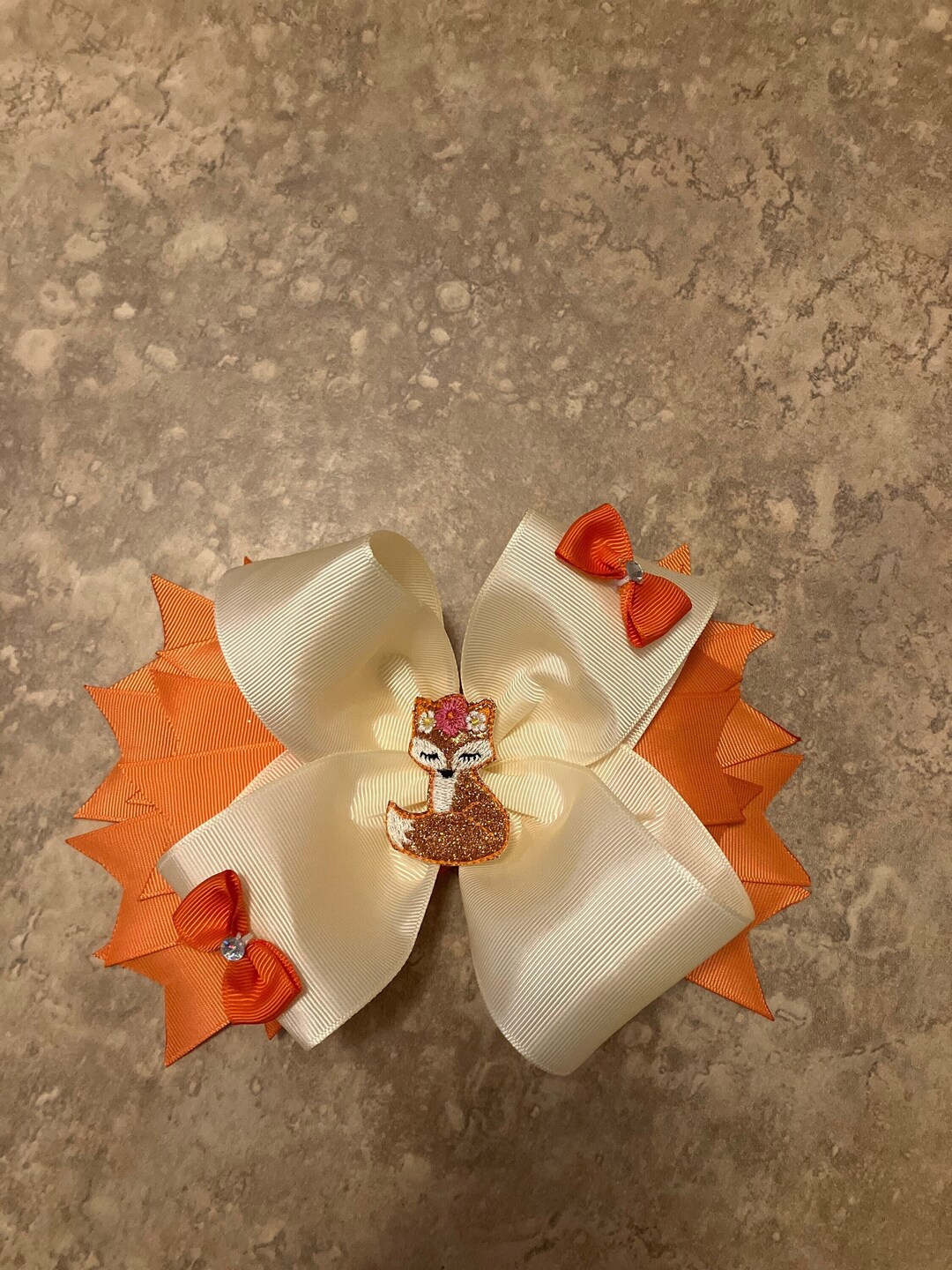 The Hair Bow Factory Fox Woodland Animal Boutique Hair Bow FOX - Etsy